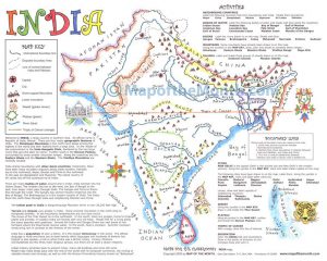 India Map - Maps for the Classroom